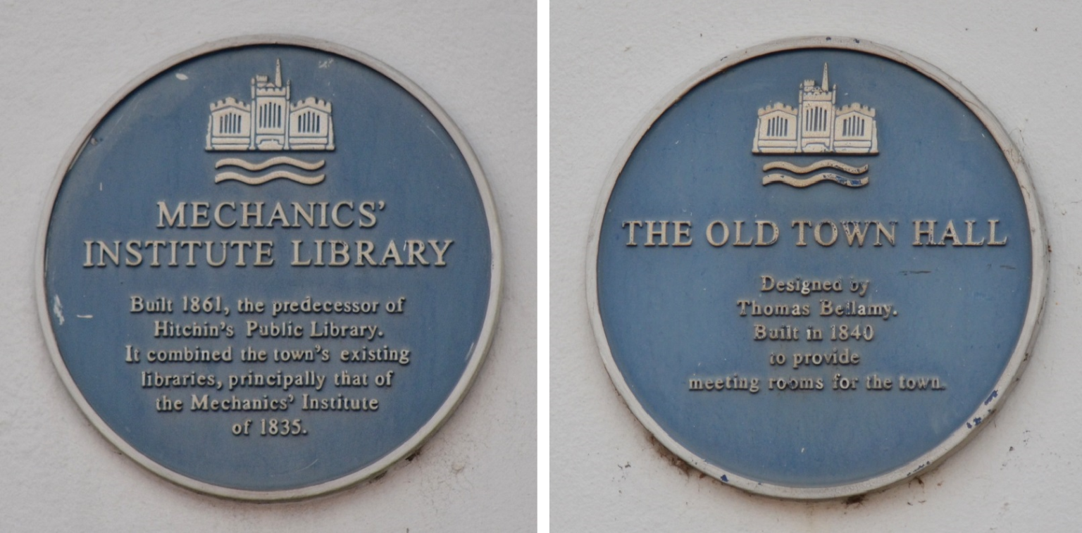 Hitchin Historical Society 4. Old Library and Mechanics Institute and 5 ...